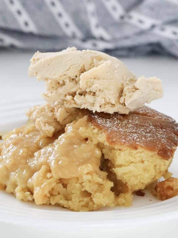 Apple Sponge Pudding - Bake Play Smile