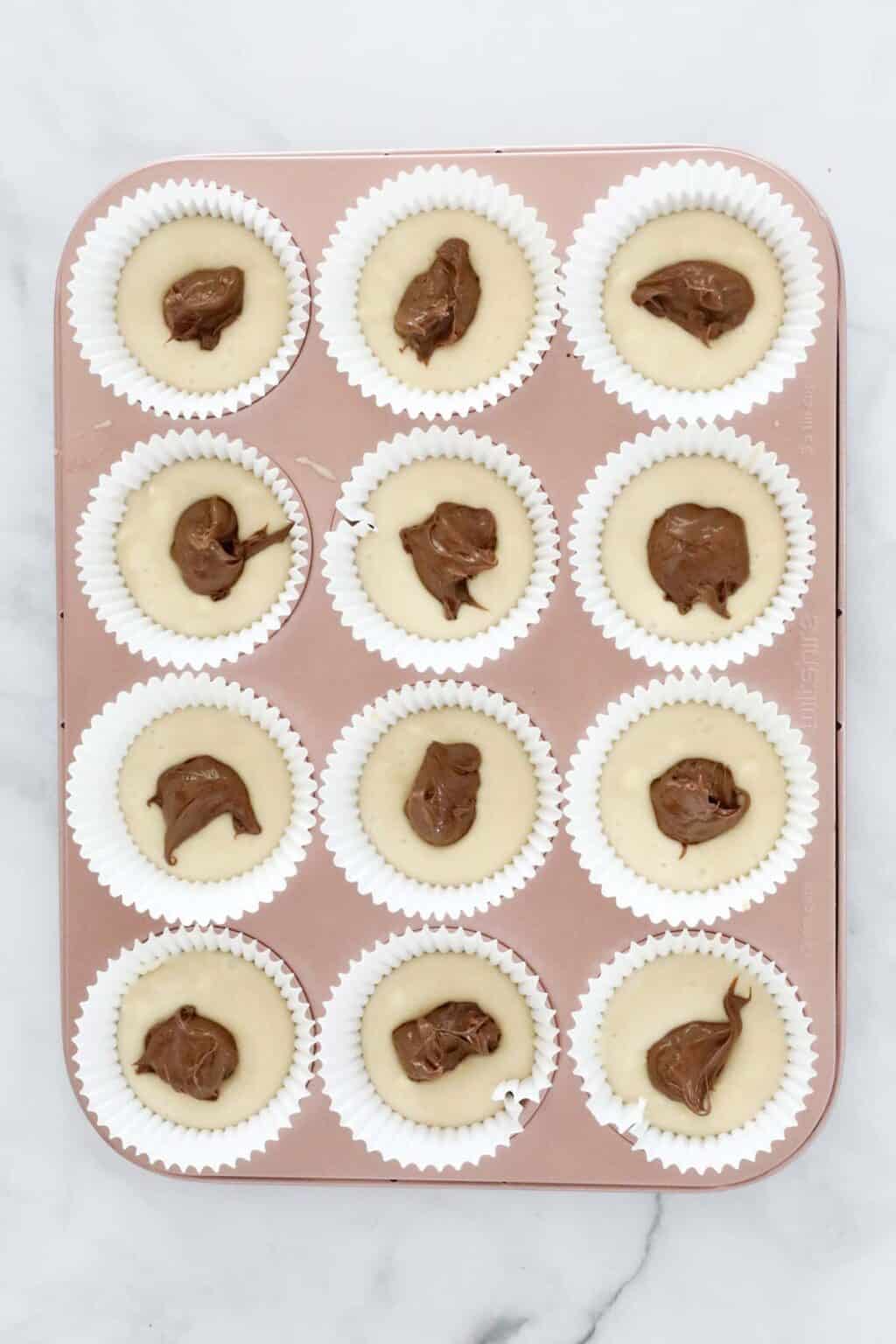 Nutella Muffins - Bake Play Smile