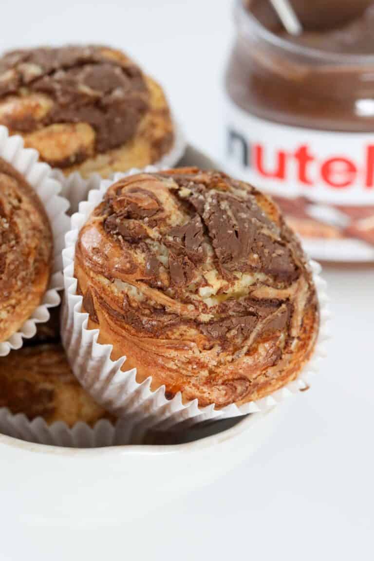 Nutella Muffins - Bake Play Smile