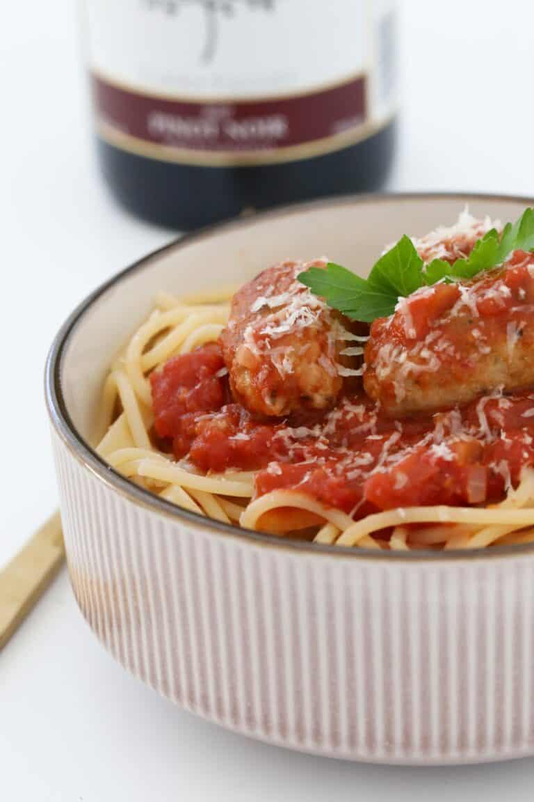 Italian Pork Sausage Meatballs | 30 Minute Recipe - Bake Play Smile