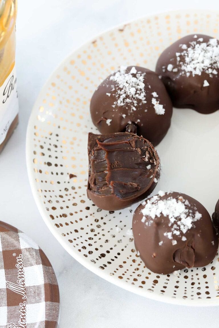 Salted Caramel Truffles - Bake Play Smile