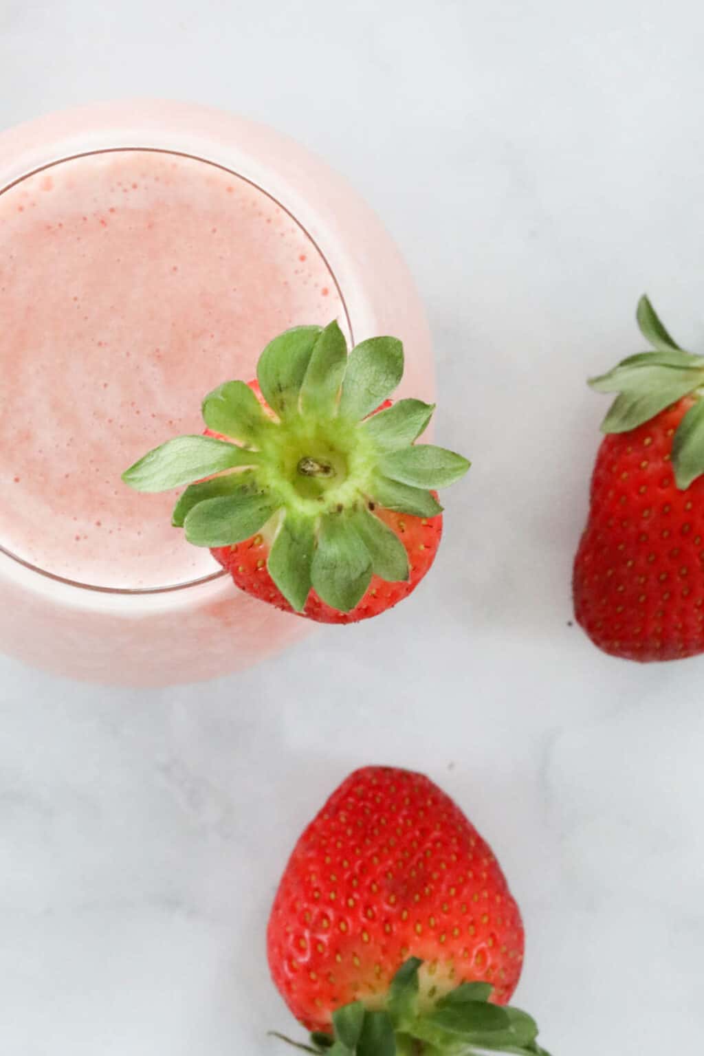 Fruity & Creamy Strawberry Colada Cocktail - Bake Play Smile