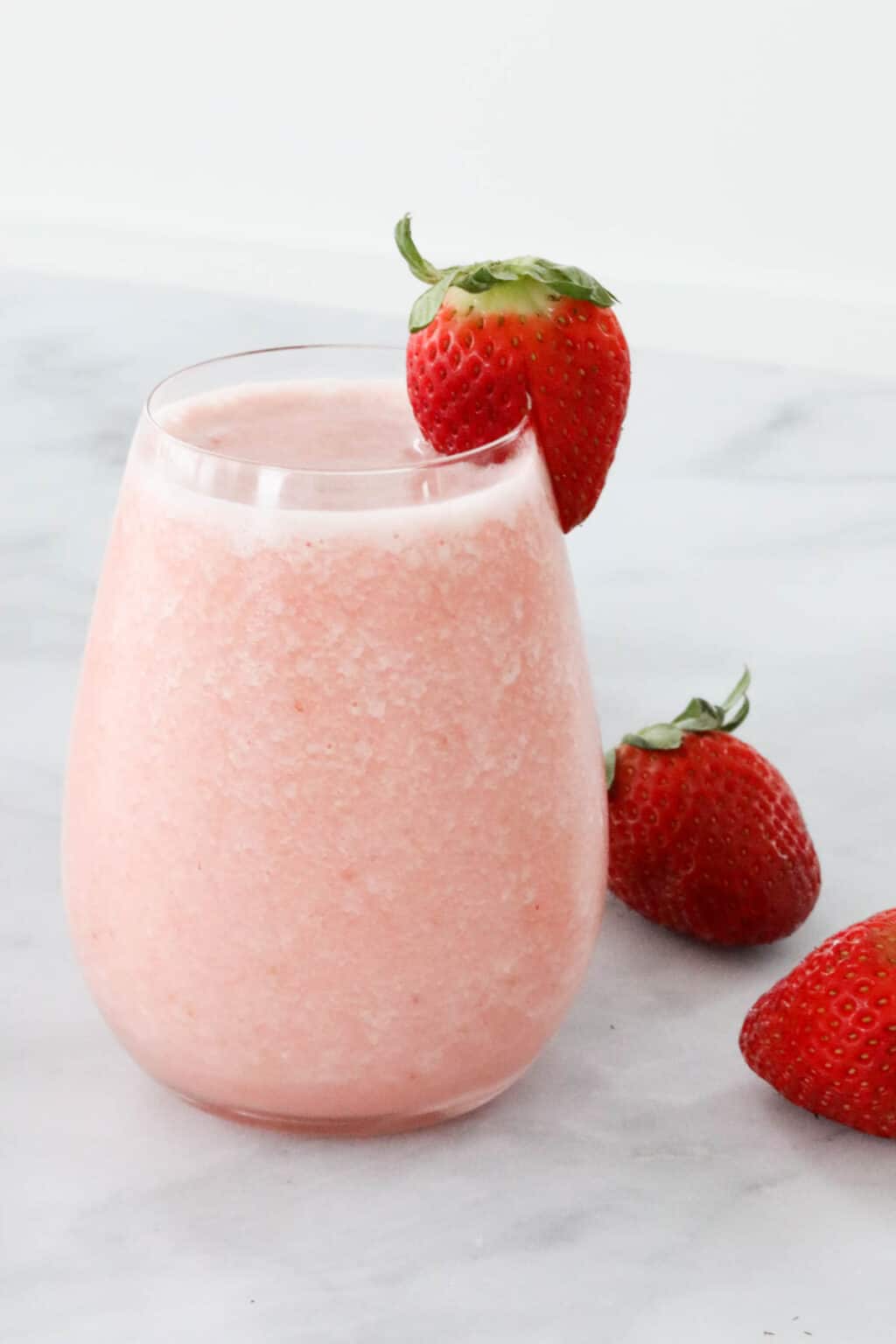 Fruity & Creamy Strawberry Colada Cocktail - Bake Play Smile