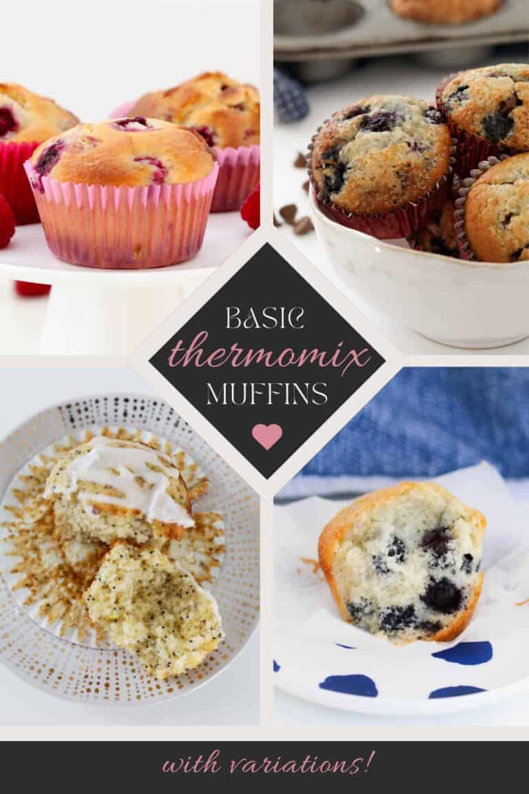 The BEST Basic Thermomix Muffins Recipe With Variations - Bake Play Smile