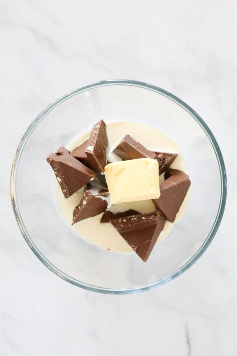 4 Ingredient Chocolate Toblerone Truffles - Bake Play Smile