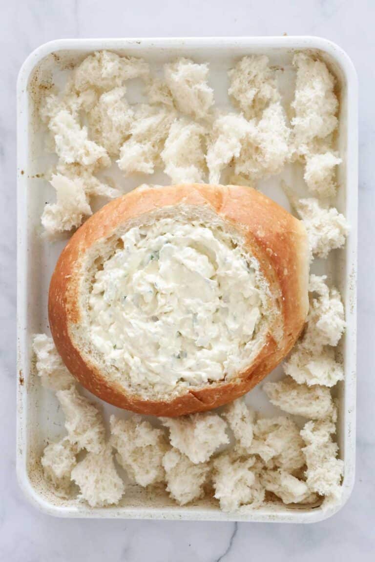 The BEST EVER French Onion Cob Loaf - Bake Play Smile