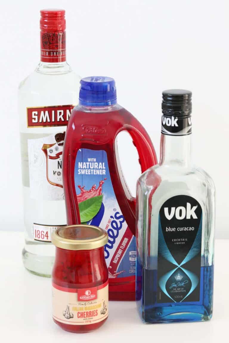 Classic Fruit Tingle Cocktail | Fizzy, Fruity & Sweet! - Bake Play Smile