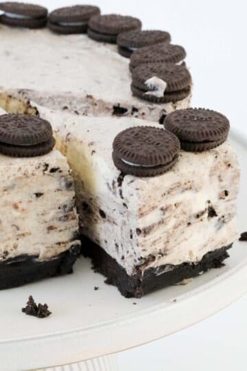 No Bake Cookies & Cream Oreo Cheesecake - Bake Play Smile