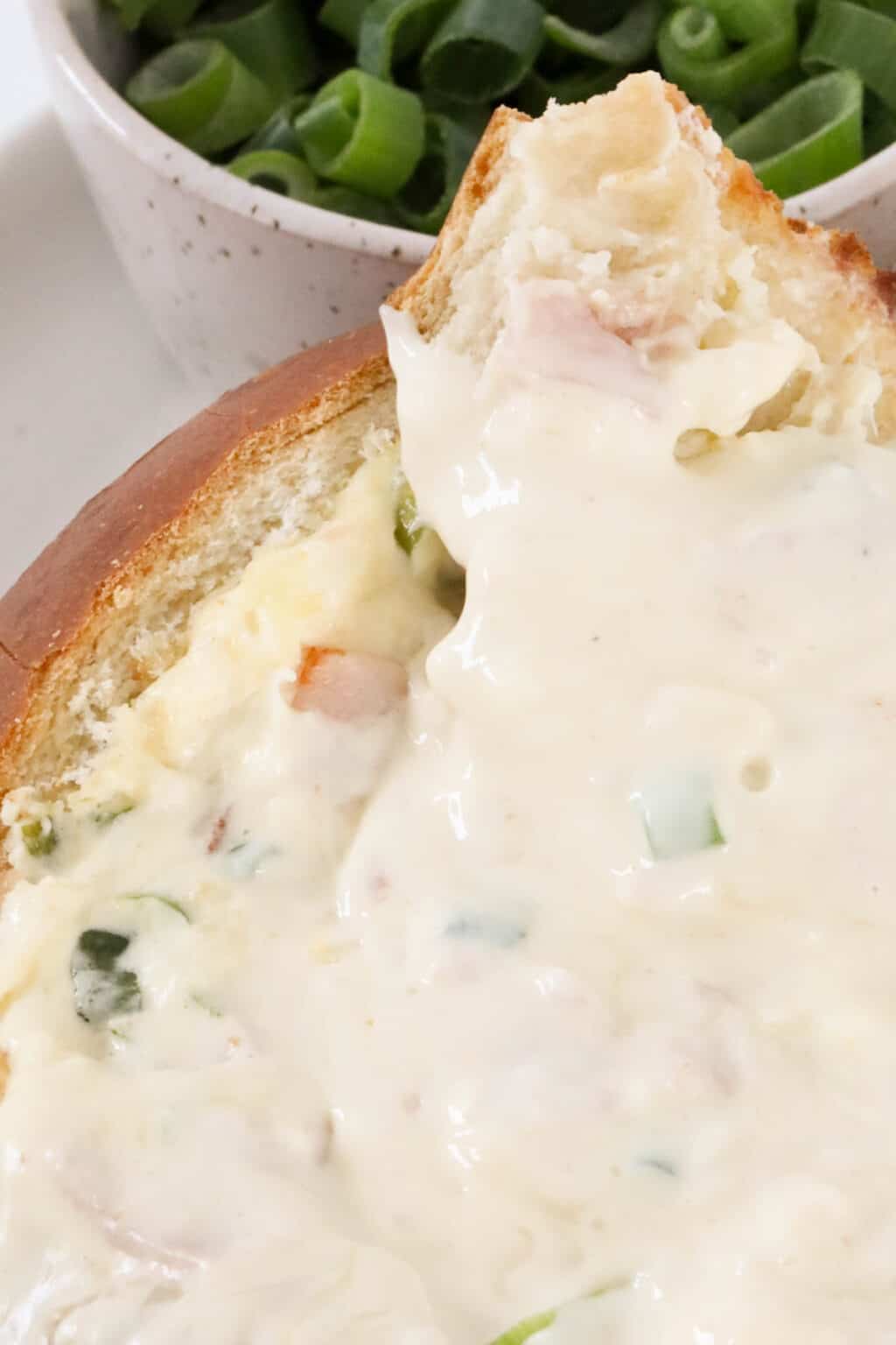 The BEST GOOEY & CHEESY Bacon And Cheese Cob Loaf - Bake Play Smile