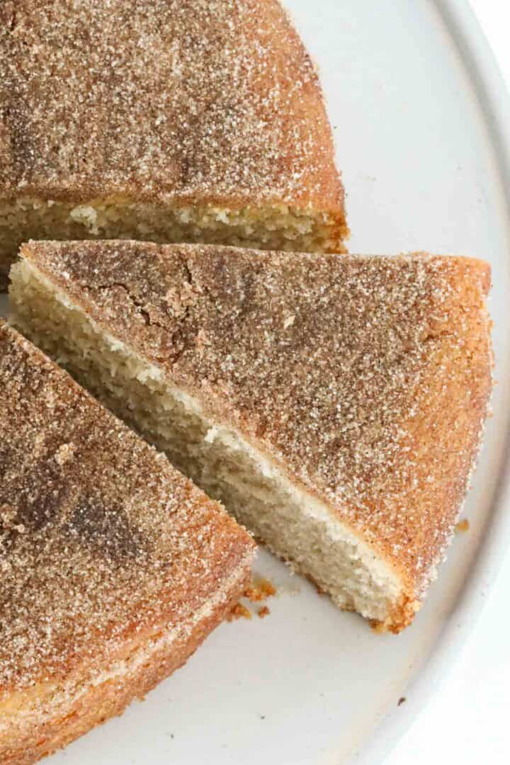 Old Fashioned Cinnamon Tea Cake - Bake Play Smile