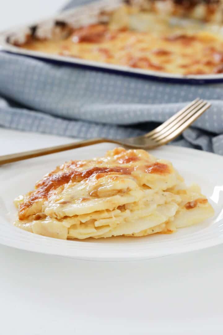 Creamy French Onion Potato Bake | Easy 6 Ingredient Recipe! - Bake Play ...