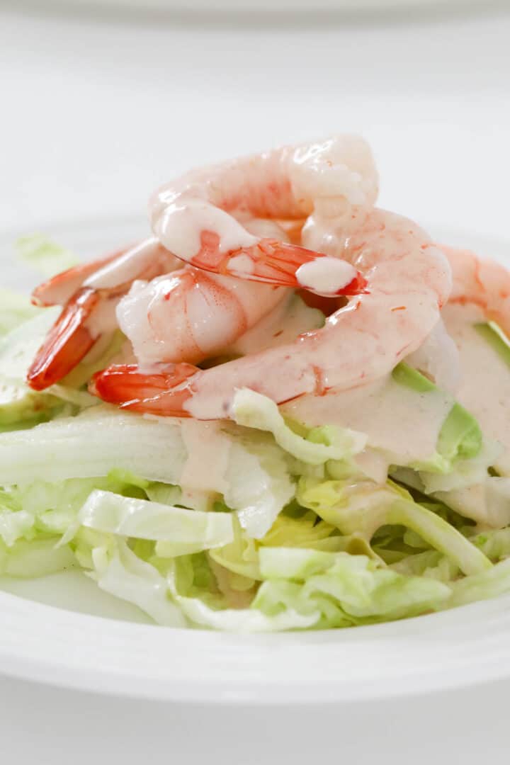 Classic Prawn Cocktail Salad - Bake Play Smile