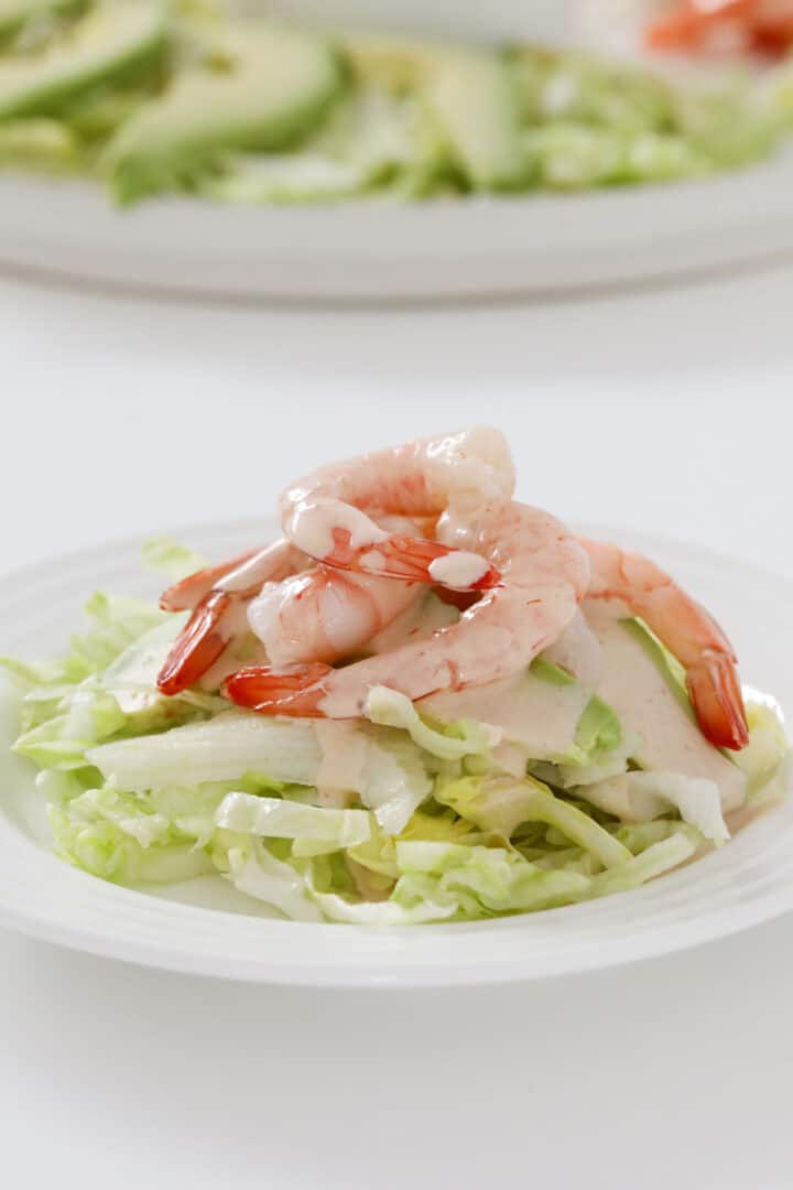 Classic Prawn Cocktail Salad - Bake Play Smile