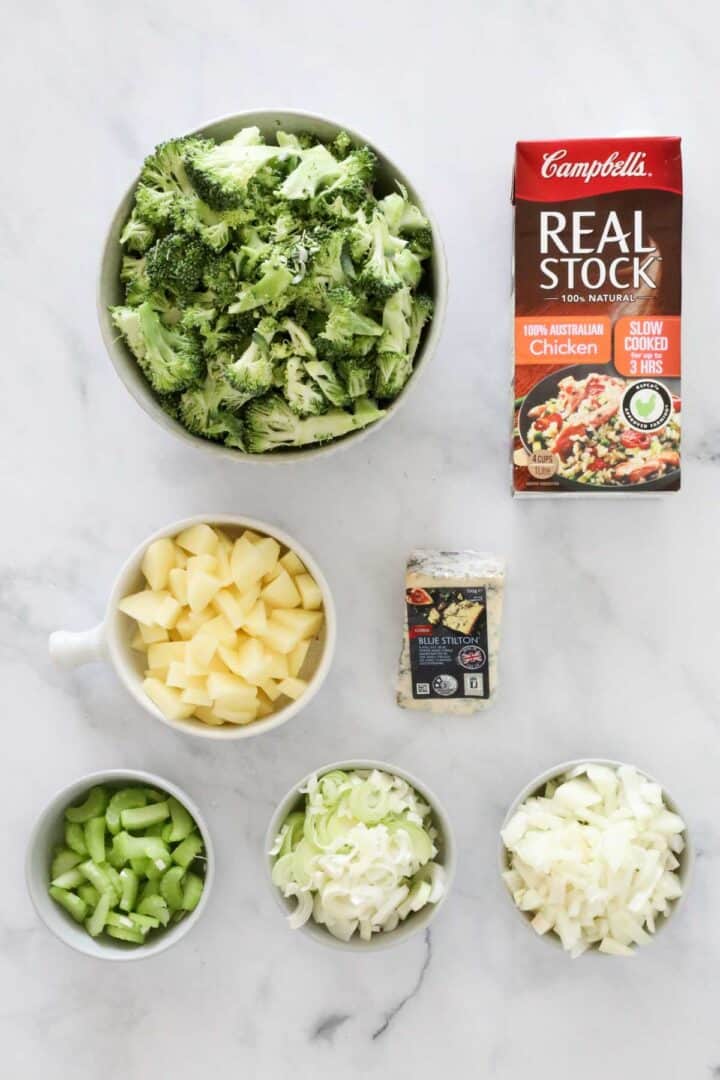 Broccoli And Blue Cheese Soup - Bake Play Smile