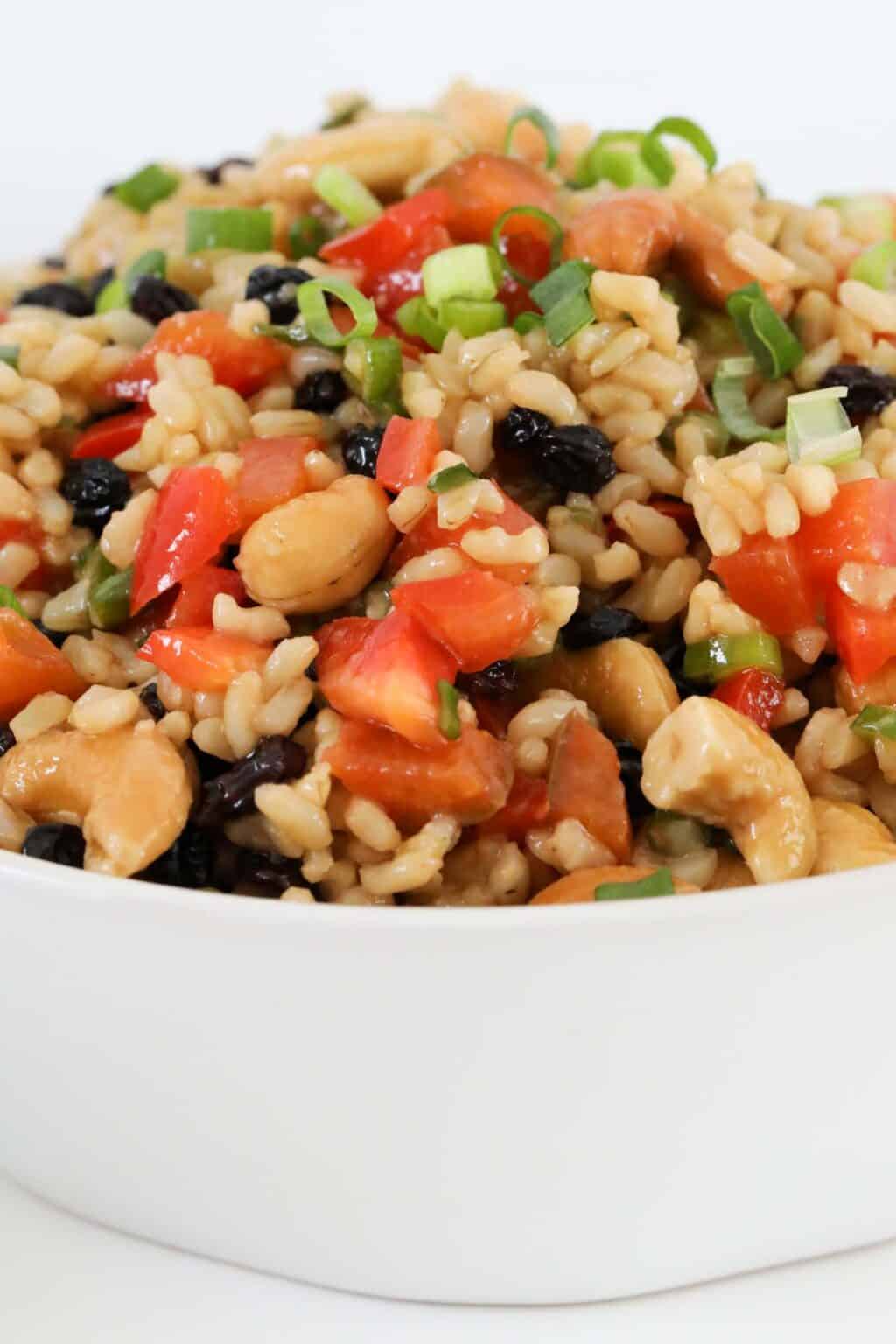 Brown Rice Salad - Bake Play Smile