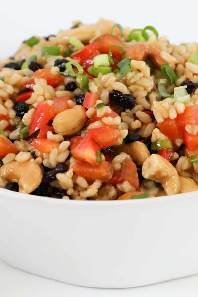 Brown Rice Salad - Bake Play Smile
