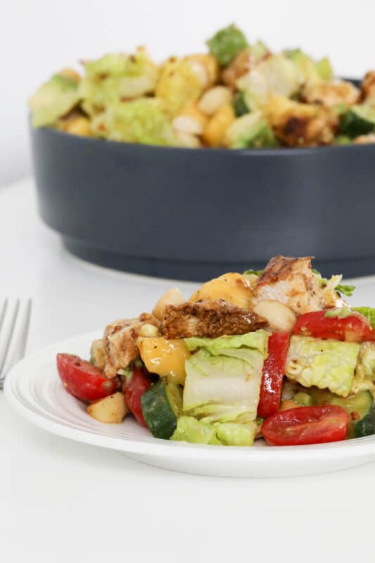 Mango and Chicken Salad | 25 Minute Recipe - Bake Play Smile