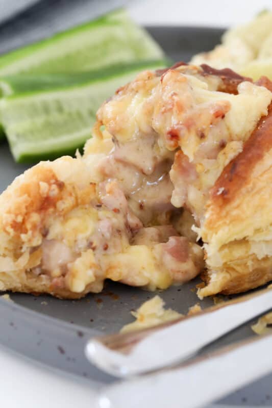 The BEST Creamy Bacon & Chicken Vol Au Vent Recipe - Bake Play Smile