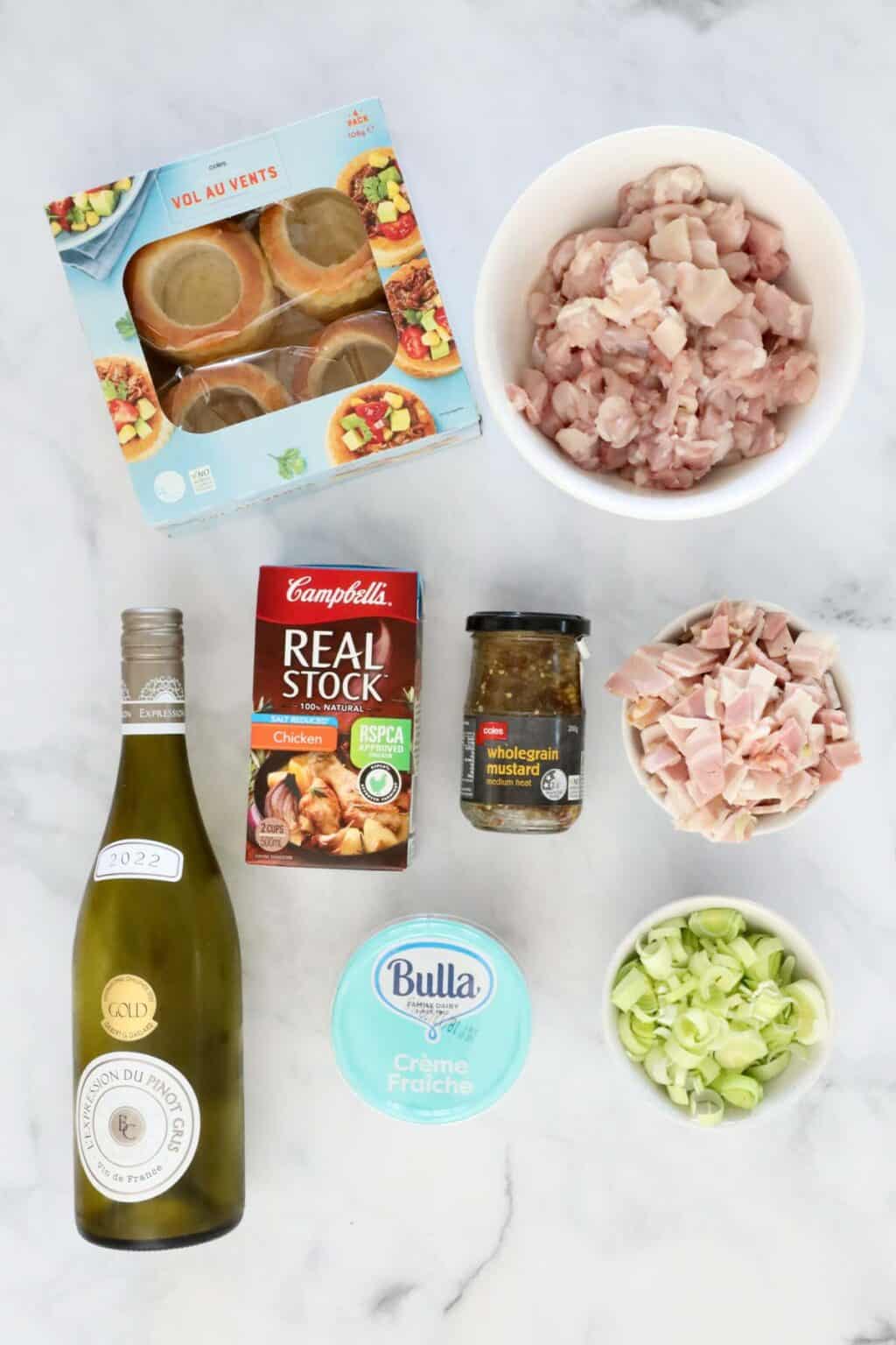 The BEST Creamy Bacon & Chicken Vol Au Vent Recipe - Bake Play Smile