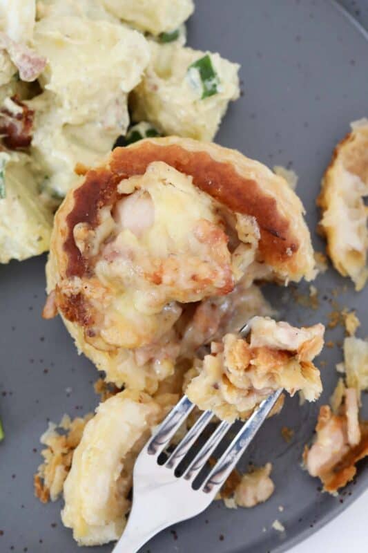 The BEST Creamy Bacon & Chicken Vol Au Vent Recipe - Bake Play Smile