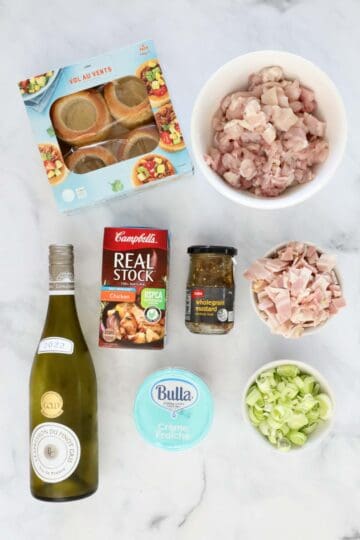 The BEST Creamy Bacon & Chicken Vol Au Vent Recipe - Bake Play Smile