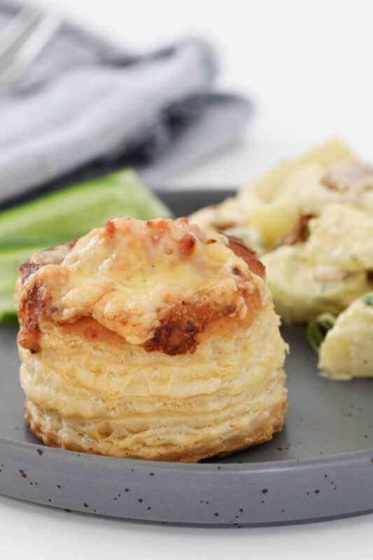 The BEST Creamy Bacon & Chicken Vol Au Vent Recipe - Bake Play Smile