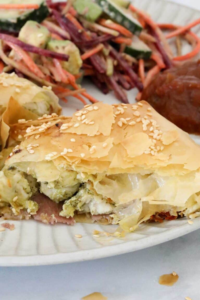 Crispy Oven-Baked Chicken Filo Parcels - Bake Play Smile