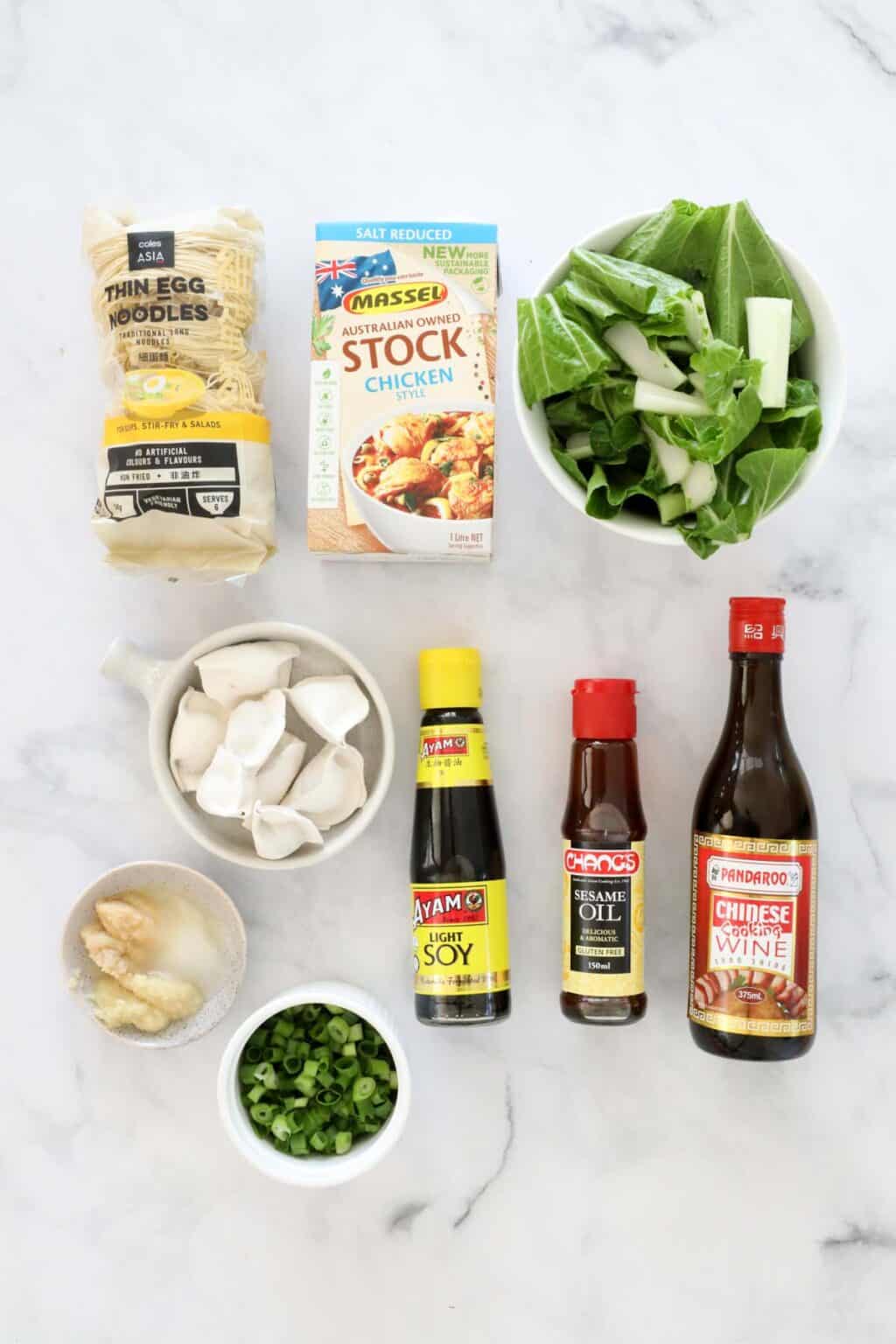 Dumpling Noodle Soup - Bake Play Smile