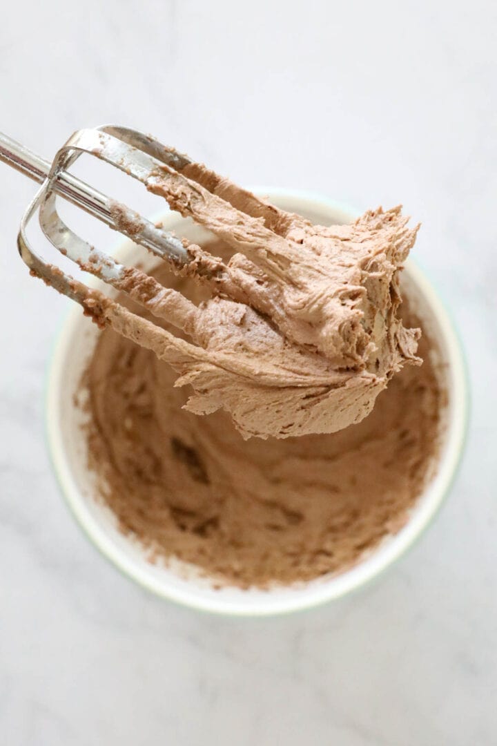 Classic Chocolate Buttercream | 5 Ingredients - Bake Play Smile