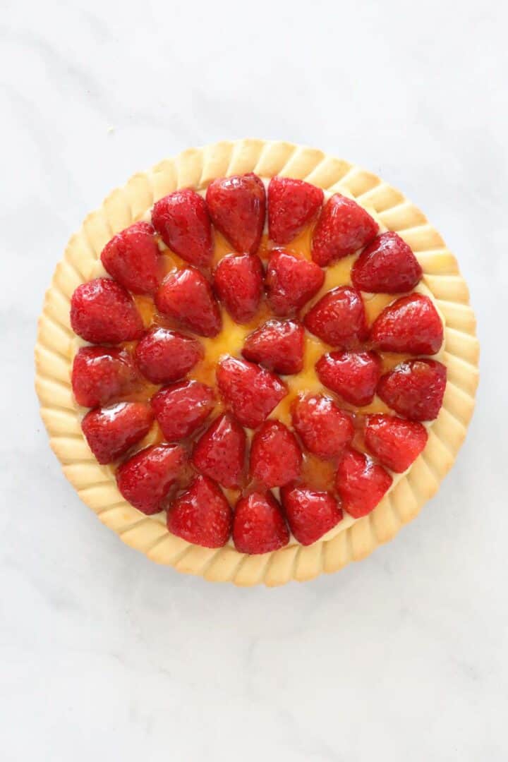 Cheats 4 Ingredient Strawberry Flan | 10 Minute No-Bake Recipe - Bake ...