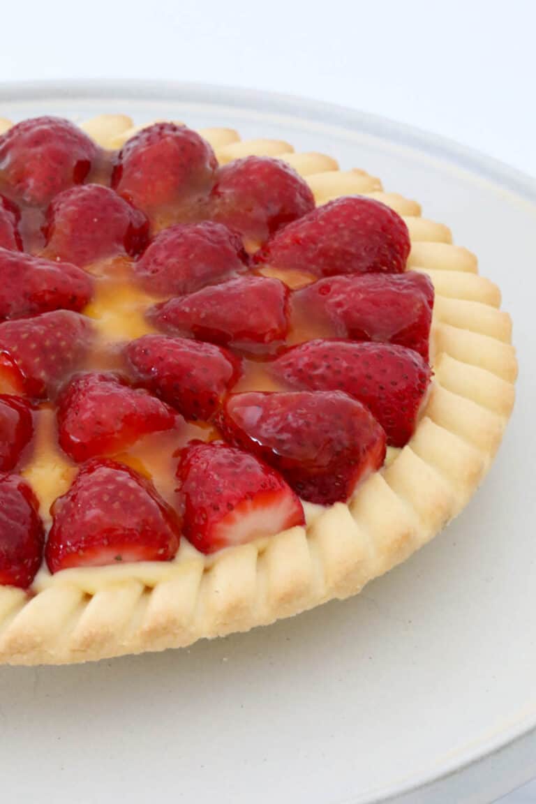 Cheats 4 Ingredient Strawberry Flan | 10 Minute No-Bake Recipe - Bake ...