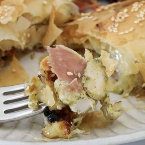 Crispy Oven-Baked Chicken Filo Parcels - Bake Play Smile