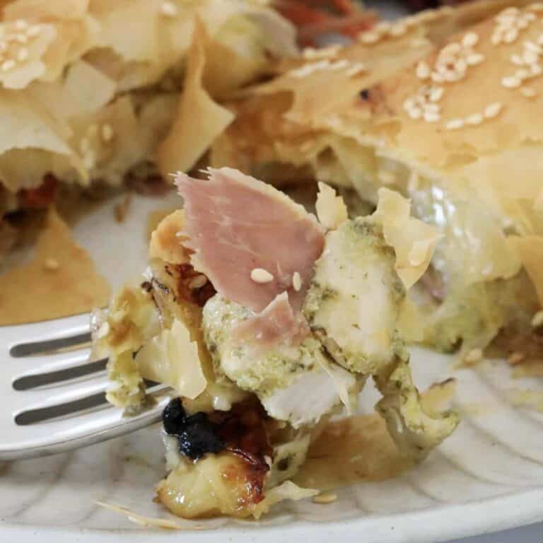 Crispy Oven-Baked Chicken Filo Parcels - Bake Play Smile