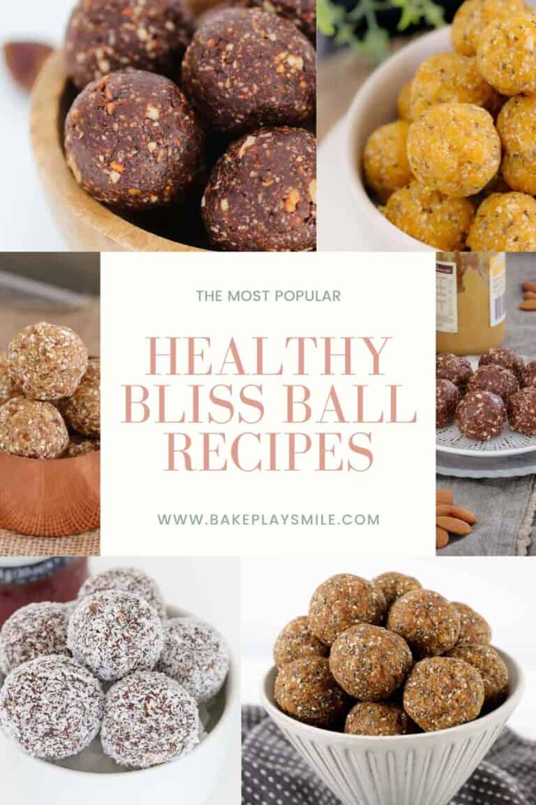 Healthy Bliss Ball Recipes - Bake Play Smile