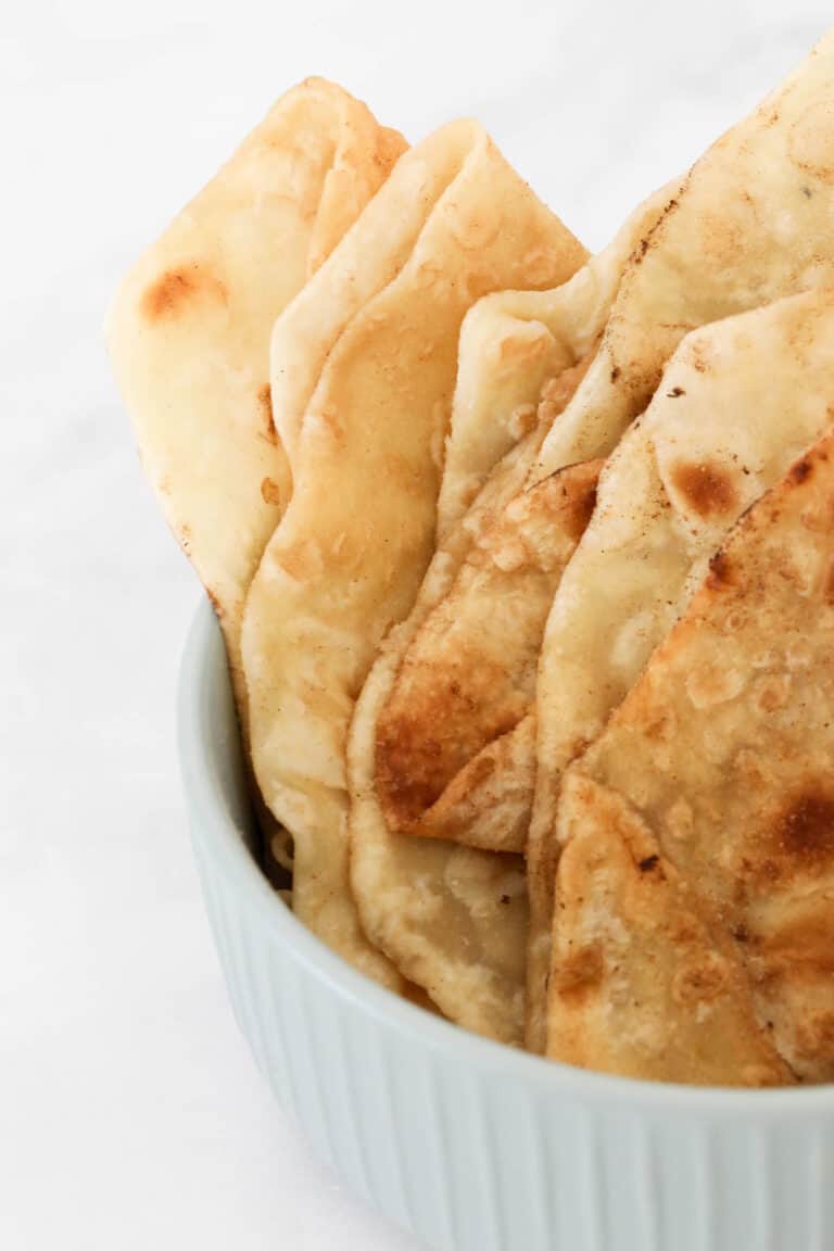 How To Make 4 Ingredient Indian Chapati/Roti Bread - Bake Play Smile