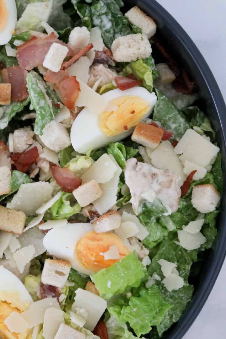 Traditional Rooster Caesar Salad - Bake Play Smile - Recipes Vista