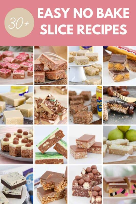 Easy No-Bake Slices | 30+ Most Popular Recipes - Bake Play Smile