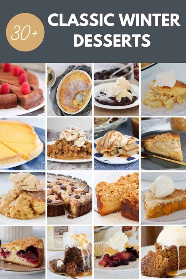 30+ Classic Winter Desserts - Bake Play Smile