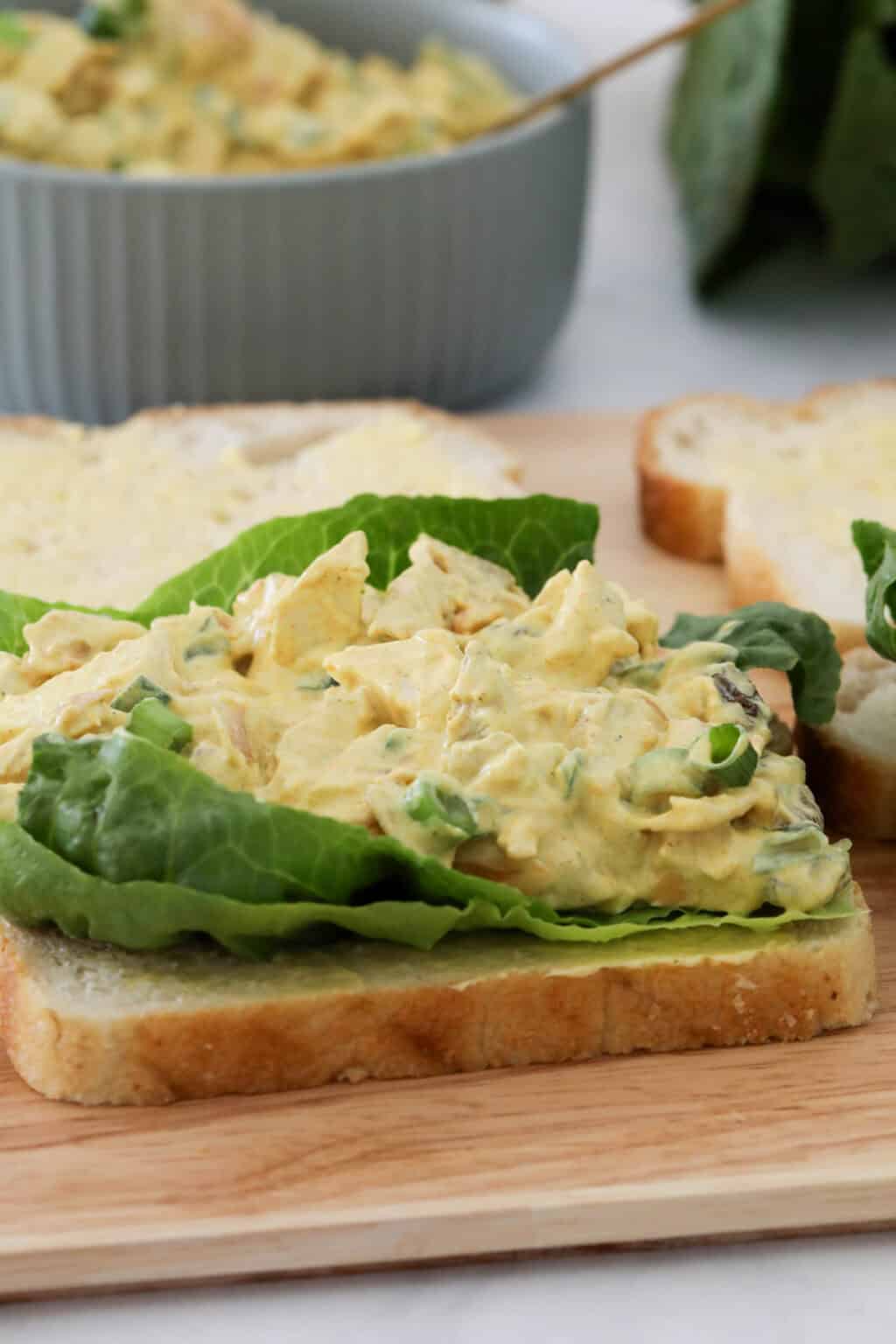 Coronation Chicken Sandwiches - Bake Play Smile