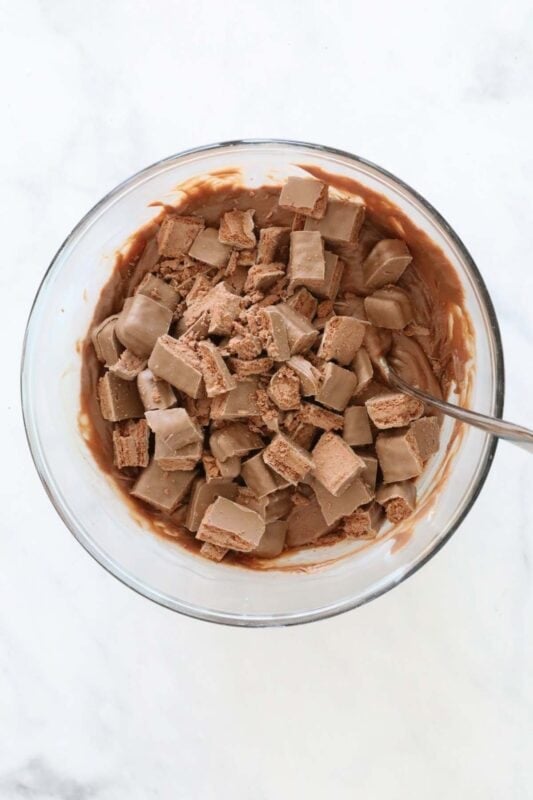 3 Ingredient Tim Tam Fudge | 5 Minute Recipe - Bake Play Smile