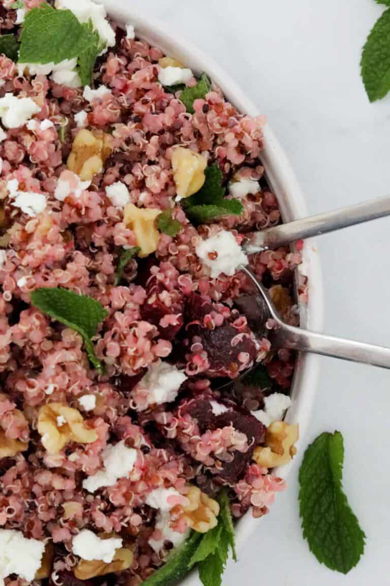 Beetroot and Quinoa Salad - Bake Play Smile