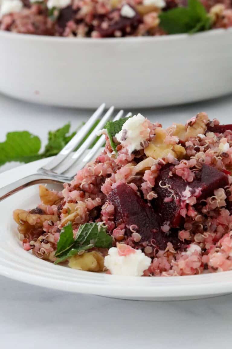 Beetroot and Quinoa Salad - Bake Play Smile