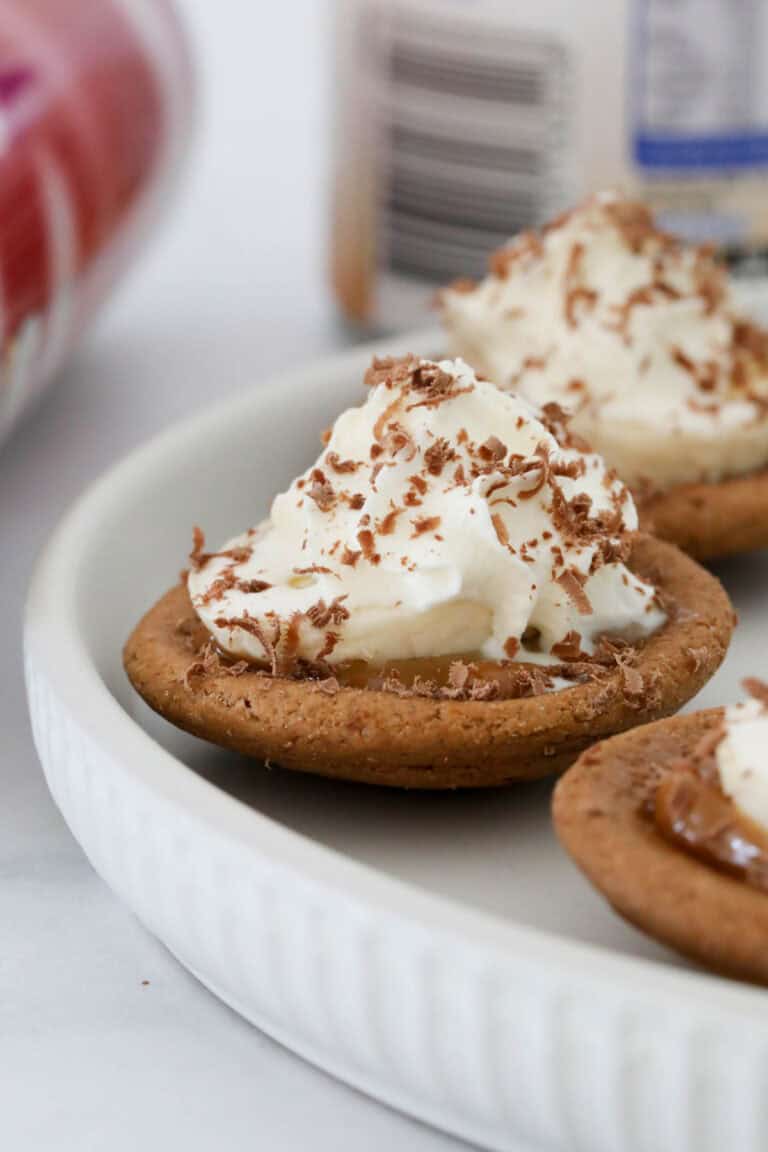 Easy Mini Banoffee Tarts Recipe - Bake Play Smile